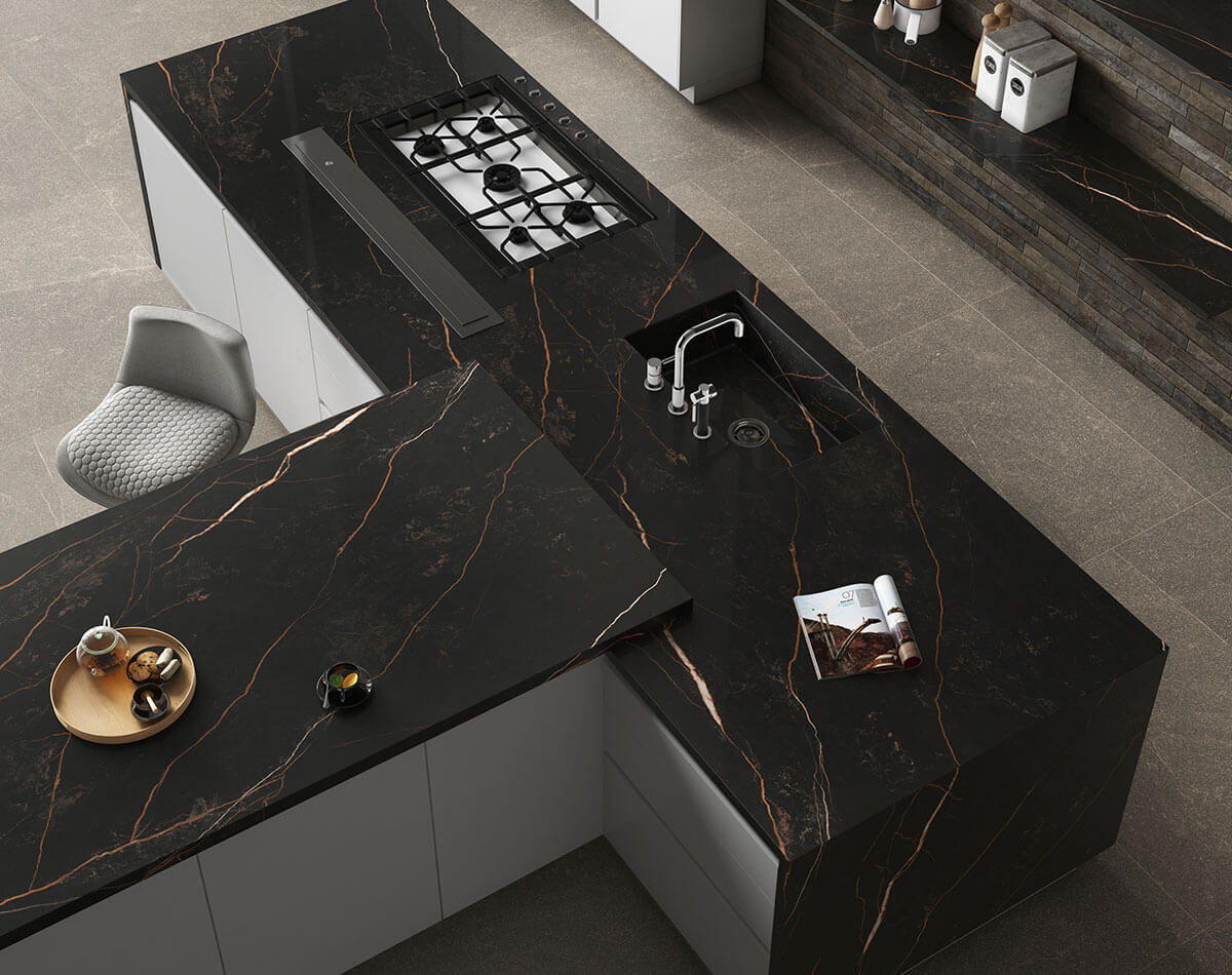 Sarona Night – Luxury Surface Slab for Interiors & Kitchens | Neotrastones