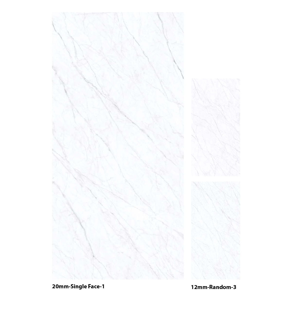 Carrara Twing – Luxury White Marble-Look Slab for Interiors | Neotrastones